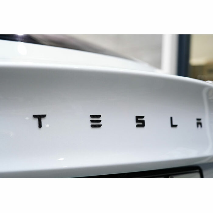 TESLA Letter Badge - Model Y / Model 3- Tessories NZ
